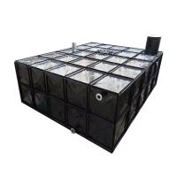 China GSC BDF Modular Pressed Steel Sectional Water Tank 1m to 5m Height for Underground Rainwater Storage for sale