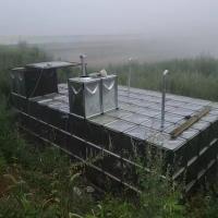 China GSC BDF Modular Pressed Steel Sectional Water Tank 1m to 5m Height for Underground Rainwater Storage for sale
