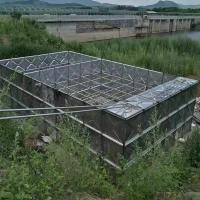 China GSC BDF Modular Pressed Steel Sectional Water Tank 1m to 5m Height for Underground Rainwater Storage for sale
