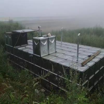 China GSC BDF Underground Pressed Steel Sectional Water Tank 1m to 5m Height for Potable Water Storage for sale