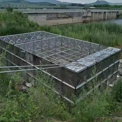 China Modular Assembled Pressed Steel Water Storage Tank 10000 20000 50000 Liter Underground BDF GSC for sale