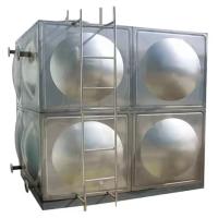 China SMC FRP GRP Panel Water Tank 1m to 5m Height for Fire Fighting Insulated Modular Water Tank for sale