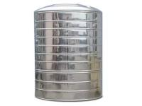 China 304 316 Stainless Steel Water Tank 10000L Cylindrical Portable Storage Insulated for sale