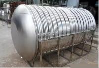China 304 316 Stainless Steel Water Tank 10000L Cylindrical Portable Storage Insulated for sale