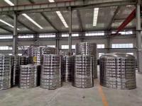 China 304 316 Stainless Steel Water Tank 10000L Cylindrical Portable Storage Insulated for sale