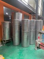 China 304 316 Stainless Steel Water Tank 10000L Cylindrical Portable Storage Insulated for sale