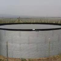 China Galvanized Corrugated Steel Water Tank 3m-36m Diameter for Farm Irrigation Rainwater Storage for sale