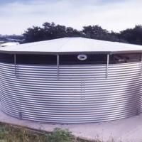 China Galvanized Corrugated Steel Water Tank 3m-36m Diameter for Farm Irrigation Rainwater Storage for sale