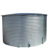 China Hot Dipped Galvanized Corrugated Steel Water Tank 300 Cubic Meter for Irrigation for sale