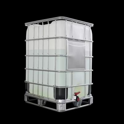 China Plastic PE Tote IBC Water Tank with Steel Cage 80L 100L 200L 300L for sale