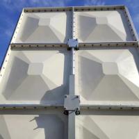 China GRP Sectional Water Tank for Drinking Water Food Grade SMC Panel Tank 1000x1000mm for sale