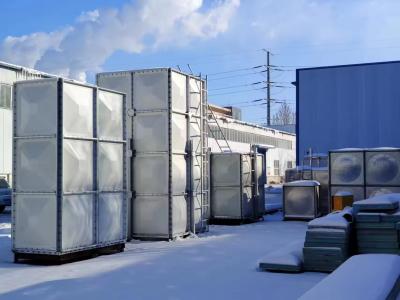 China GRP Sectional Water Tank for Drinking Water Food Grade SMC Panel Tank 1000x1000mm for sale