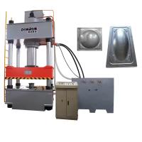 China 630 Ton Hydraulic Press Molding Machine for FRP GRP Panel Water Tank Production 1500x1500mm Table for sale