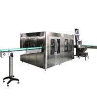 China Atmospheric Pressure Rinsing Drinking Water Filling Machine 3-in-1 System with 12,000 BPH Capacity and 24 Filling Heads for sale