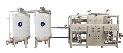 China SUS304 Stainless Steel RO Water Treatment Plant - 5000L/Hour Capacity Industrial Water Purification System for sale