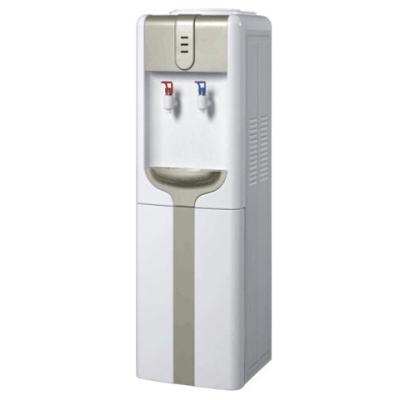 China Classic Free Standing Hot Cold Compressor Water Dispenser 1.2L Hot Tank 3.8L Cold Tank 550W Heating Power for sale