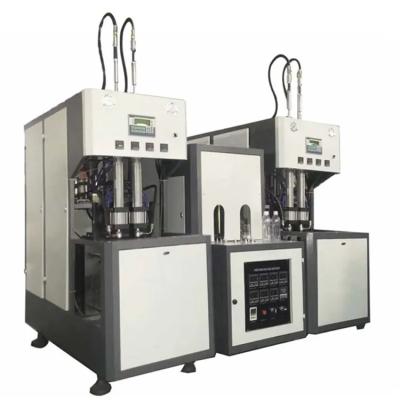 China Semi Automatic PET Bottle Blow Molding Machine 2000ml Capacity 380V 14KW for Plastic Container Production for sale