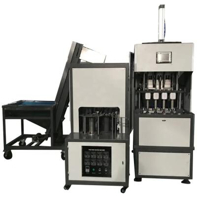 China Semi Automatic Blow Moulding Machine for 0.3L to 2L PET Bottles with 380V/14KW Power and 2 Cavity Mold for sale