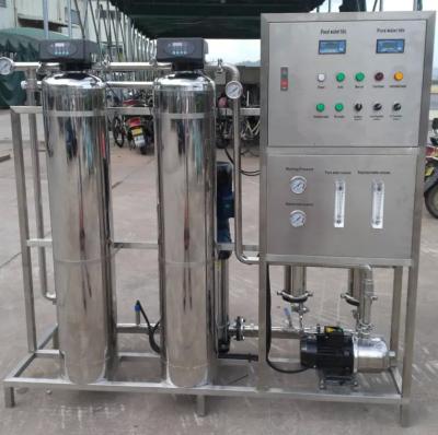 China 380V 500 LPH Commercial RO Water Treatment System with SS304 Construction for Industrial Water Purification for sale