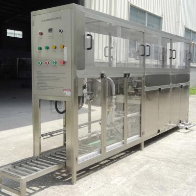 China Automatic PLC 20 Liter Water Filling Machine 150BPH with Stainless Steel Construction and 9.0kw Power for sale