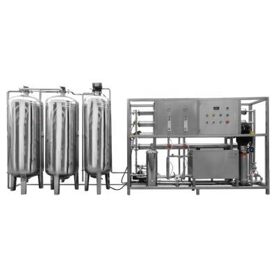 China 380V 50Hz RO Water Treatment Plant 2000LPH Capacity Stainless Steel Industrial Water Purification System for sale