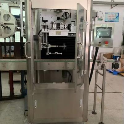 China 5 Gallon Bottle Shrink Sleeve Labeling Machine with Tunnel and Servo Motor - 220V 3KW Power - 275KG Weight for sale