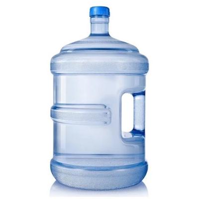 China 5 Gallon PC Mineral Water Bottle with Handle - 55mm Neck Size, 850g Weight for Water Packaging for sale