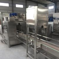 China Automatic 5 Gallon Bottle Filling Machine 300BPH with RO Water Treatment System for PET/PC Bottles for sale