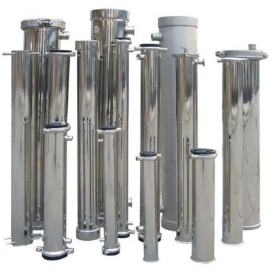 China 304 Stainless Steel RO Membrane Shell - 2.0-2.5MPa Pressure Rating, 4-inch & 8-inch Sizes for Water Treatment Systems for sale