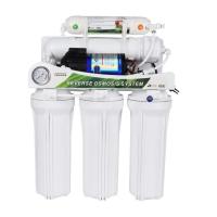 China 5 Stage Household RO Water Purifier with Auto Flush - 50 GPD Capacity, 3 Gallon Tank, 220V/110V Power Supply for sale