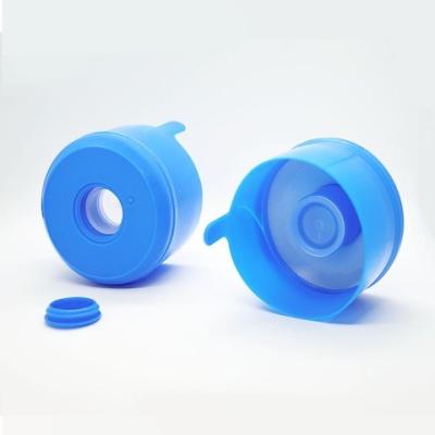 China Customized blue Non Spill Caps For 5 Gallon Water Bottle HDPE Material for sale
