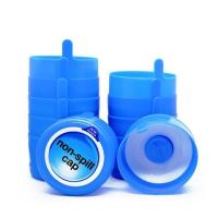 China Blue Non Spill Caps 5 Gallon For 20 Liter 55 Mm Neck Water Bottle for sale