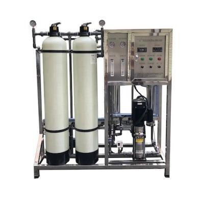 China 500LPH Reverse Osmosis Water Treatment Plant with FRP Tank and 97-99% Desalination Rate for sale