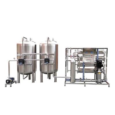 China Industrial SS304 Tank 4000 LPH RO Plant System for Sewage Water Treatment with 97-99% Desalination Rate for sale