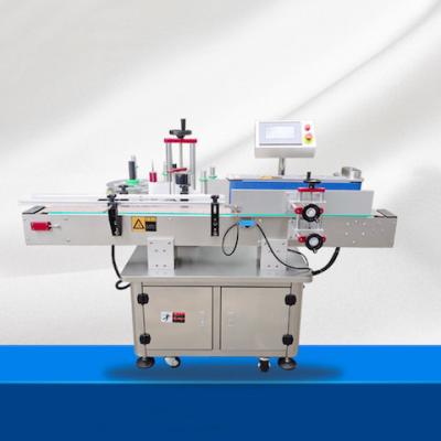 China Automatic Sticker Labeling Machine for Square and Round Beer Bottles - High-Speed Industrial Label Application System for sale