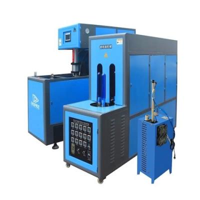 China 18.9L Manual PET Bottle Blowing Machine for 5 Gallon Containers with 220KN Clamping Force and 20-25KW Power for sale