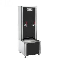 China WT-90BK Commercial Water Purifier Dispenser 90L Tank 9KW Heating Dual Faucets 220V Stainless Steel for sale