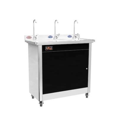 China Commercial RO Water Purifier Hot & Cold Dispenser SS304 35L Tank 150 Person Capacity for Campus Use for sale