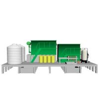China Industrial Municipal Wastewater Treatment Equipment with PLC DCS Control System for 100-500 m³/day Capacity for sale