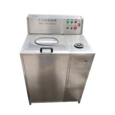 China Stainless Steel 304 Semi Automatic Bottle Washing Machine for 5 Gallon Bottles 100-150 buckets/hour 1.5KW for sale