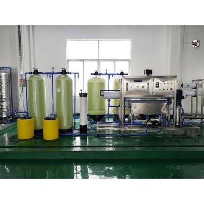 China 220V Industrial RO Water Treatment Plant 10000LPH Capacity with 98% Desalination Ratio for sale
