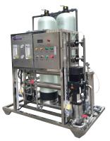 China 1000 LPH Glass Fiber RO Water Treatment Plant with 2.2KW Power and 99% Salt Rejection Rate for sale