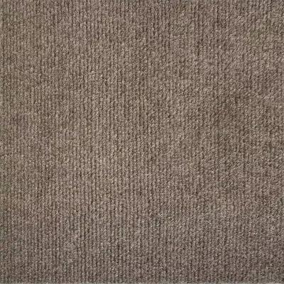China Polypropylene Peel And Stick Rug Tiles 1/12 Gauge Adhesive Backed Carpet Tiles for sale