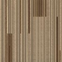 China Brown Beige Linear Striped Carpet Tile Fade Resistant High Quality Nylon Carpet for sale