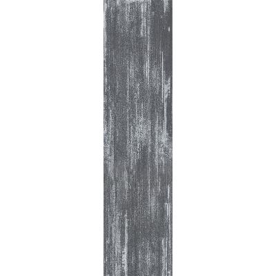 China Charcoal Grey Brushstroke Streak Pattern Carpet Tile Nylon Carpet Tiles B1 Fire Rated Office Flooring for sale