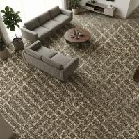 China Brown Heather Nylon Carpet Tile 50x50cm 60x60cm Jacquard 100 Nylon Carpet for sale