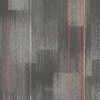China GB Standard Stripe Carpet Tile B1 Fire Rated Gray Carpet Tile for sale