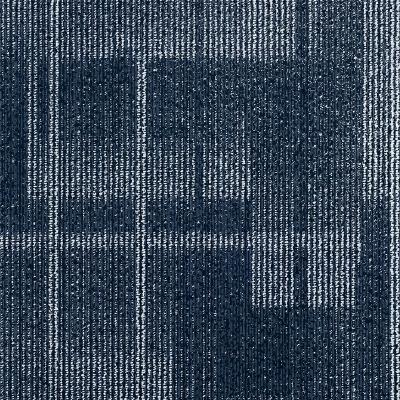 China 100cmx100cm Square Carpet Tiles Dark Blue Outdoor Carpet Tiles UV Proof for sale