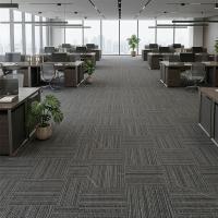 China High Density Nylon Carpet Tile Anti Static & Anti Fouling Commercial Carpet Tiles for sale