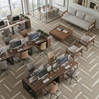 China B1 Fire Rated High Quality Nylon Carpet Light Brown Office Carpet Tiles for sale
